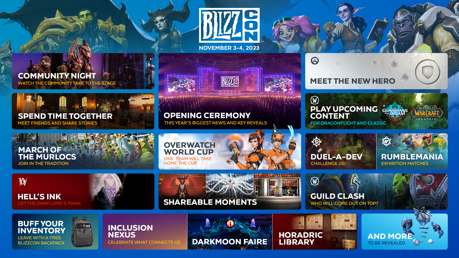 BlizzCon 2023 November 3-4 | Ruin Gaming